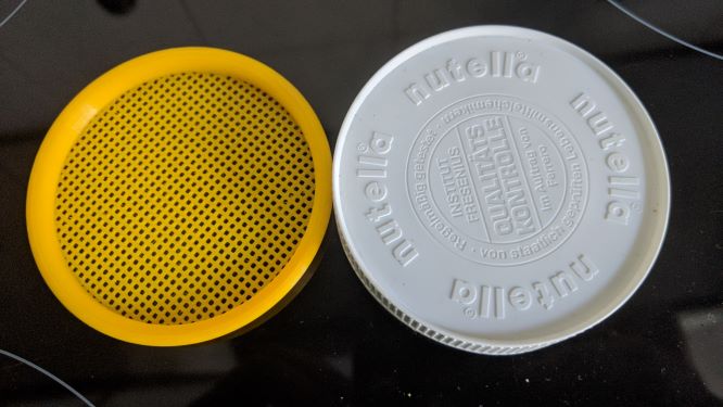 Cress sieve Nutella Cover, by kiam02 | Download free STL model ...