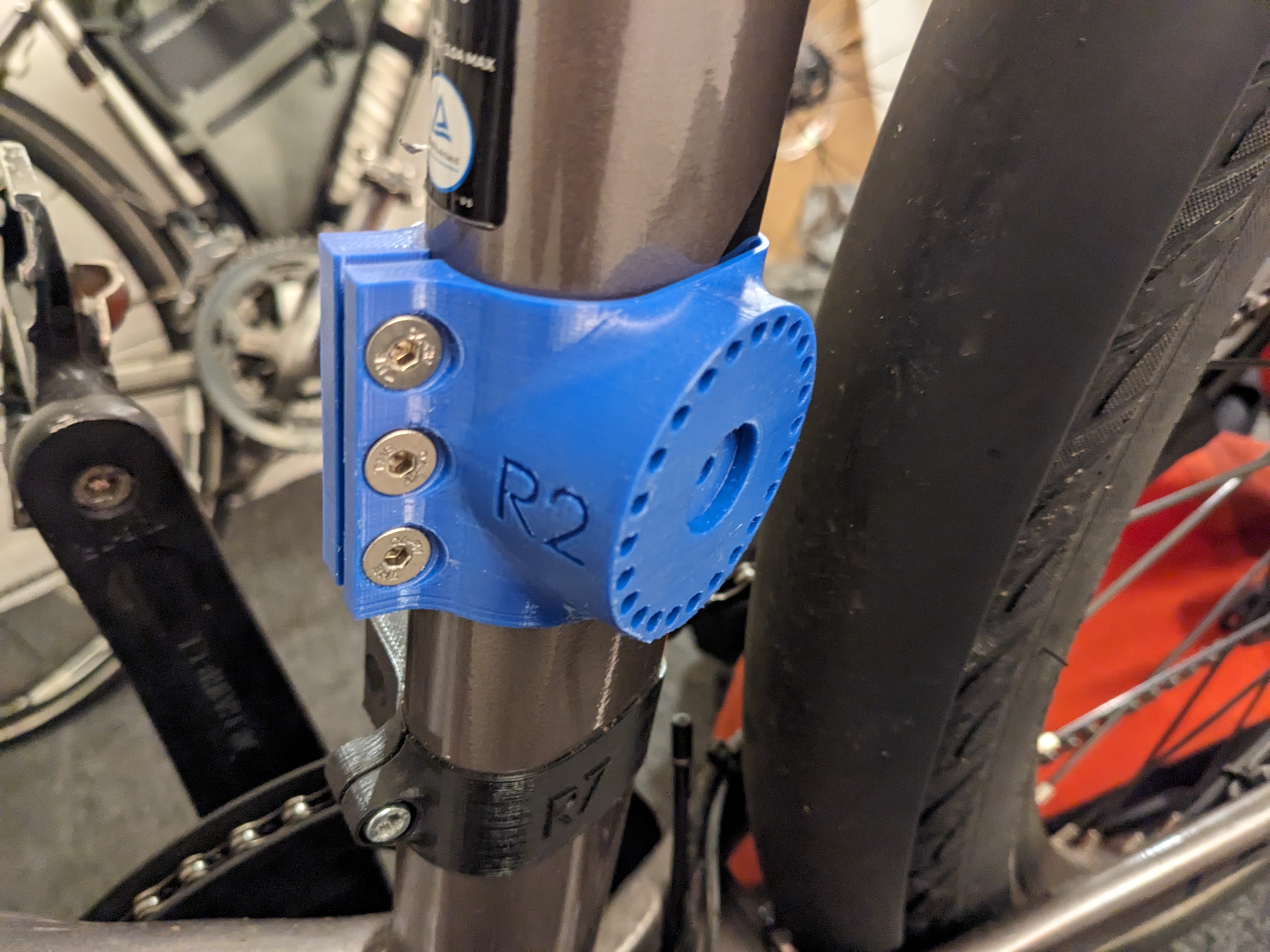 Aventon Level.2 Kryptonite U-lock mount adapter by aiber | Download ...