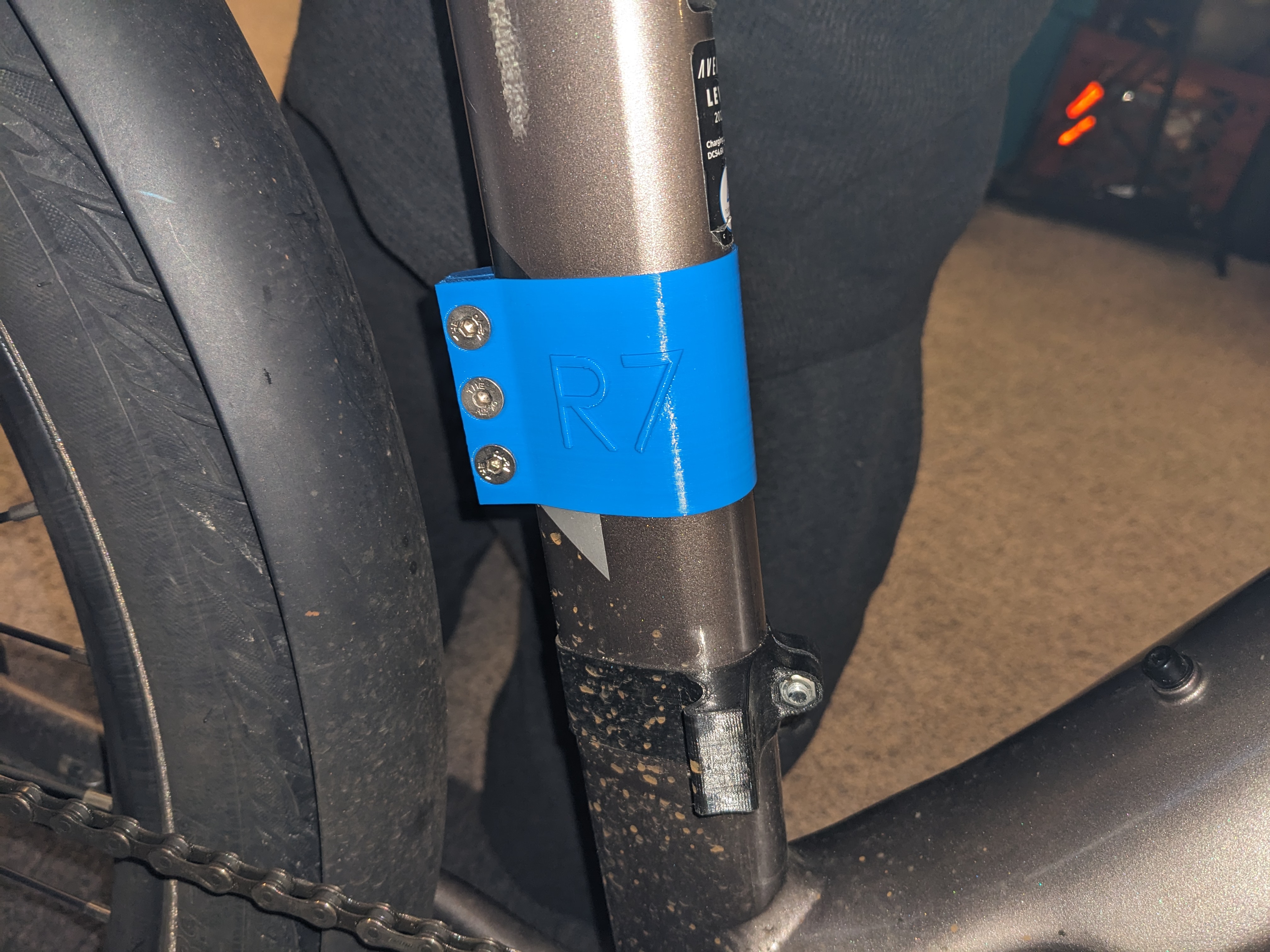Aventon Level.2 Kryptonite U-lock mount adapter by aiber | Download ...