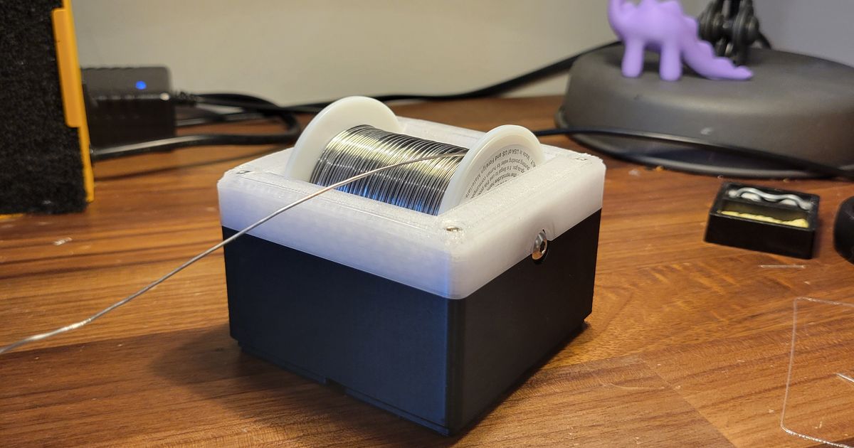 Gridfinity Kester Solder Holder by Dan Greco | Download free STL model ...