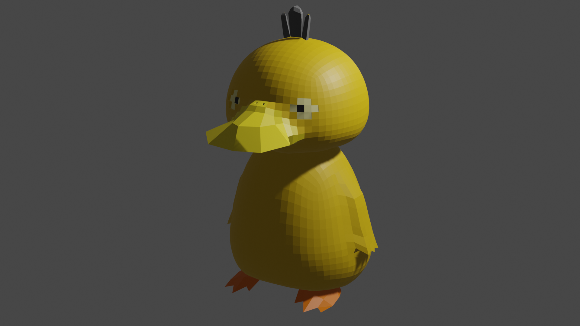 Enton Psyduck Pokemon low poly von Zaktoria | Kostenloses STL-Modell ...
