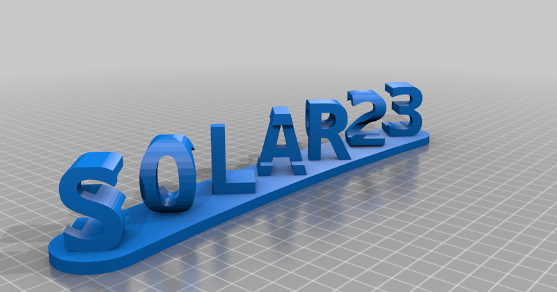 2023 Solar Eclipse dual words illusion AKA "Solar23 Eclipse" sign by ...