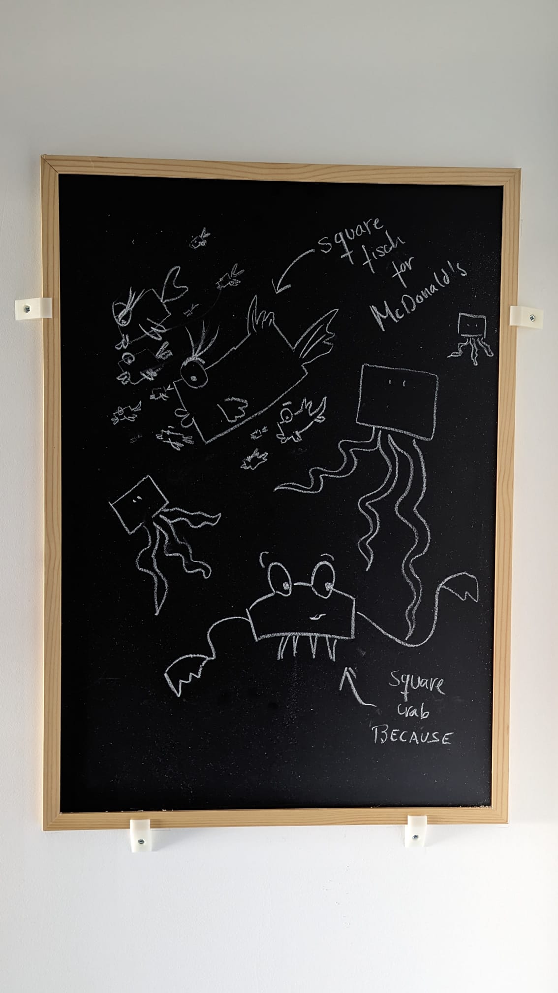 Blackboard wall mount by Krokodyl | Download free STL model ...