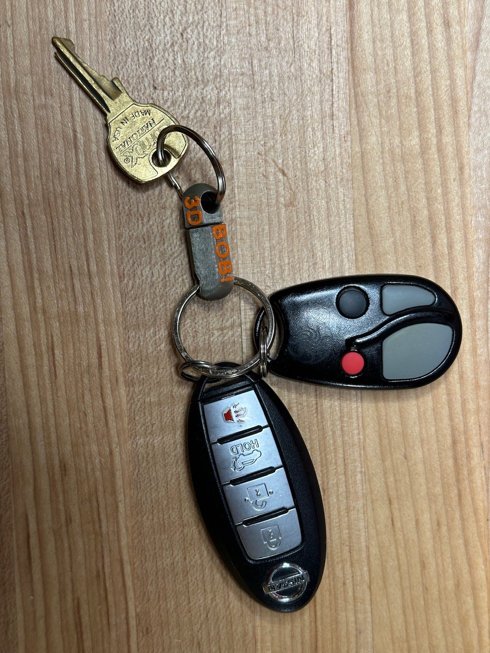 Personalizable Keychain Swivel Print-in-Place by 3DBob | Download free ...