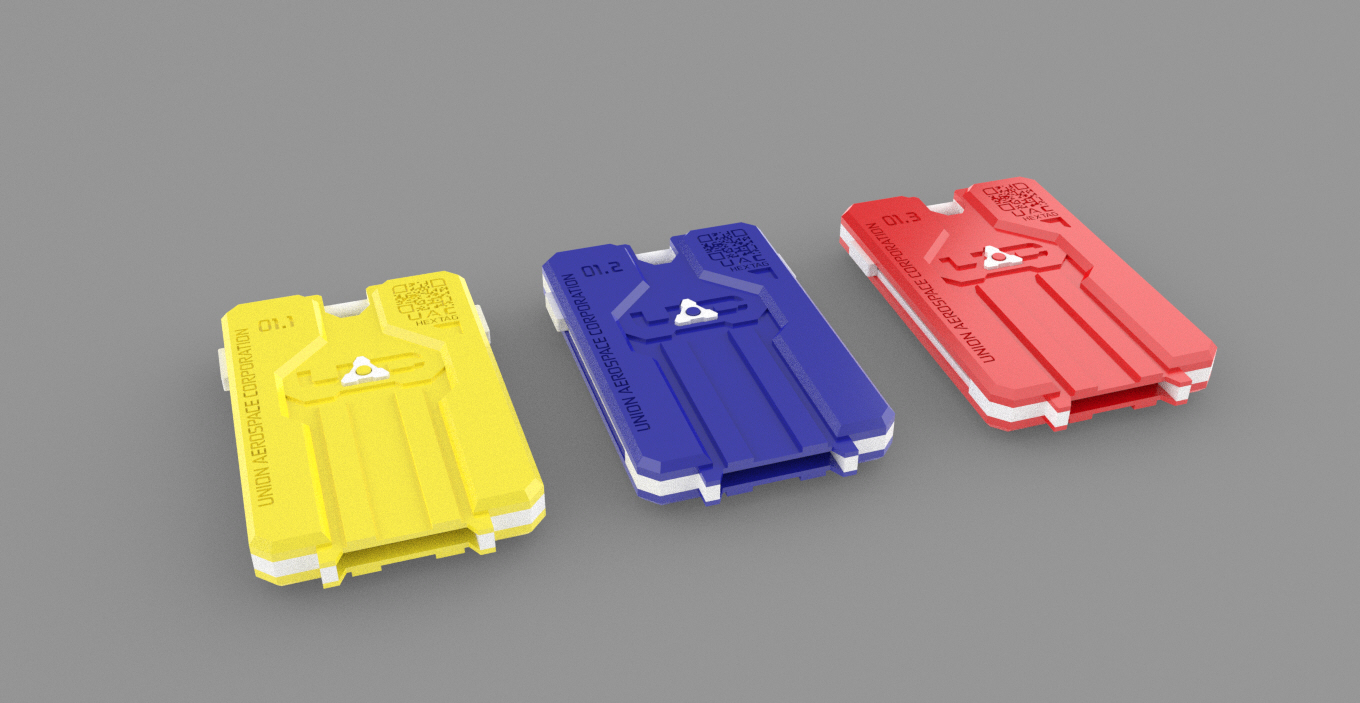 DOOM Keycard Holder by EPX | Download free STL model | Printables.com