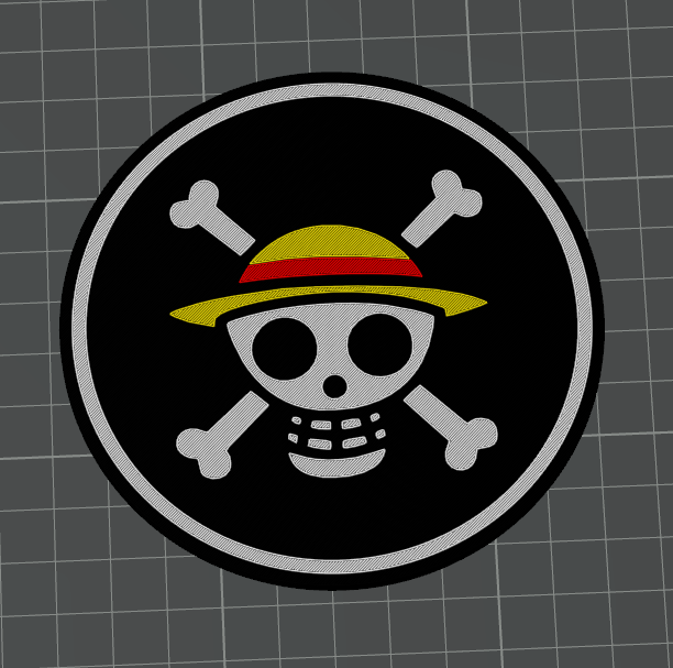 One piece coaster by Scott V | Download free STL model | Printables.com