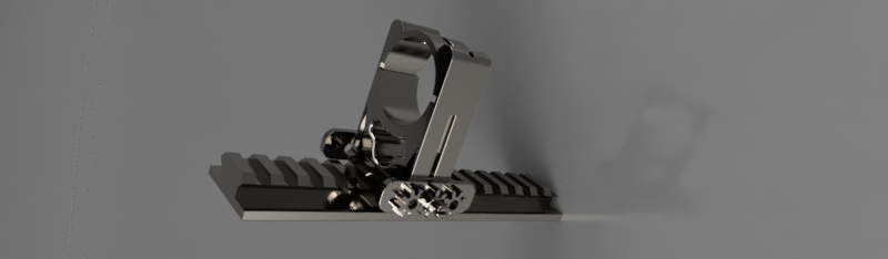 Ultra-Low Failure Point Optic Mount by KE4PDW | Download free STL model ...