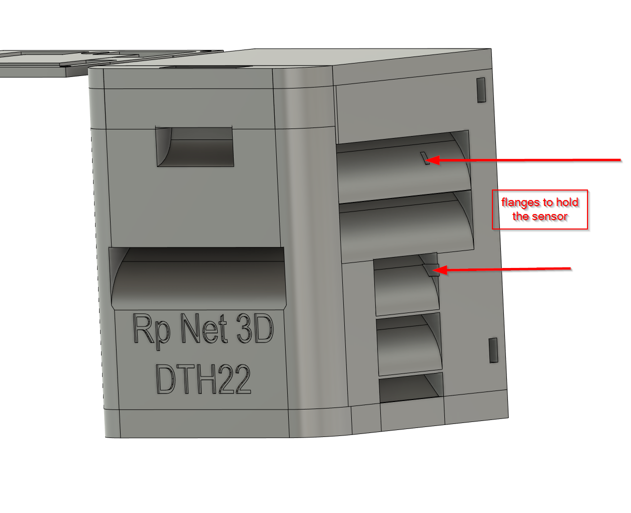 DHT22 Outdoor case von Dolmaster | Kostenloses STL-Modell herunterladen ...