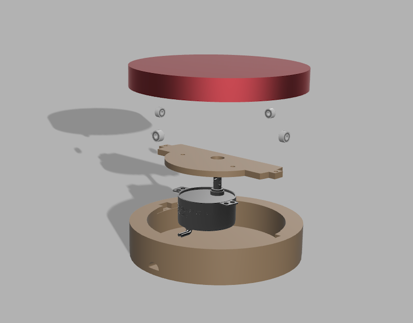 360 TURNTABLE STAND by EHAB AHMED | Download free STL model ...