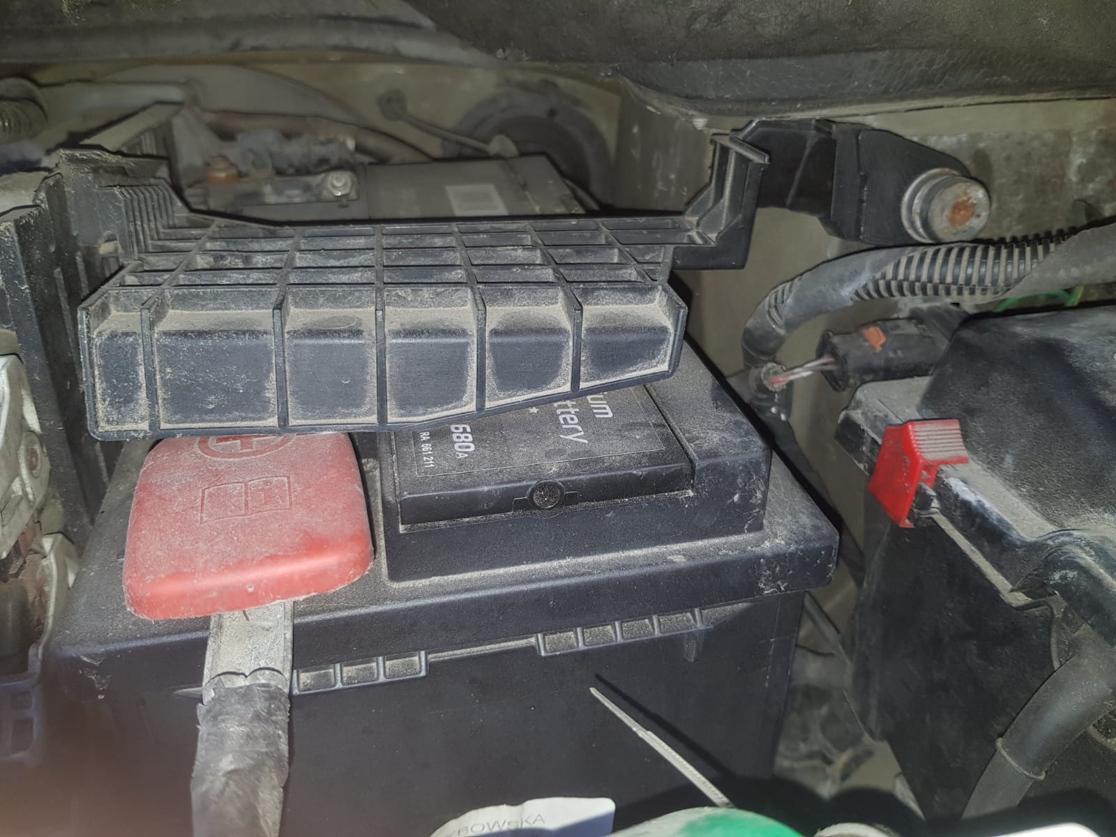 Battery holder mounting point Citroen c4 grand picasso 2015 by Fatal ...