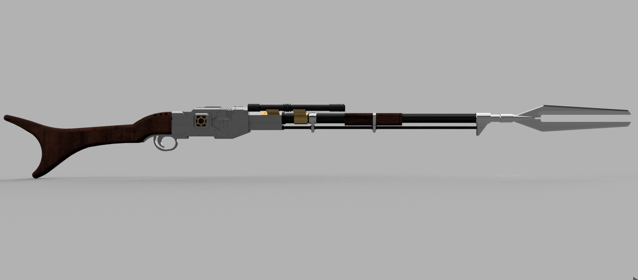 The Mandalorian Amban Pulse Rifle by Andrew Williams | Download free ...