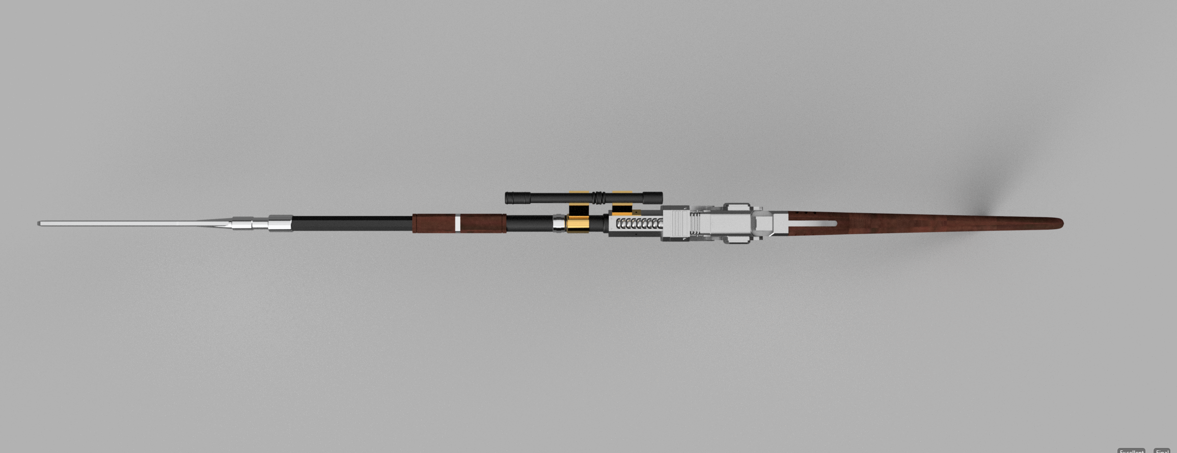 The Mandalorian Amban Pulse Rifle by Andrew Williams | Download free ...