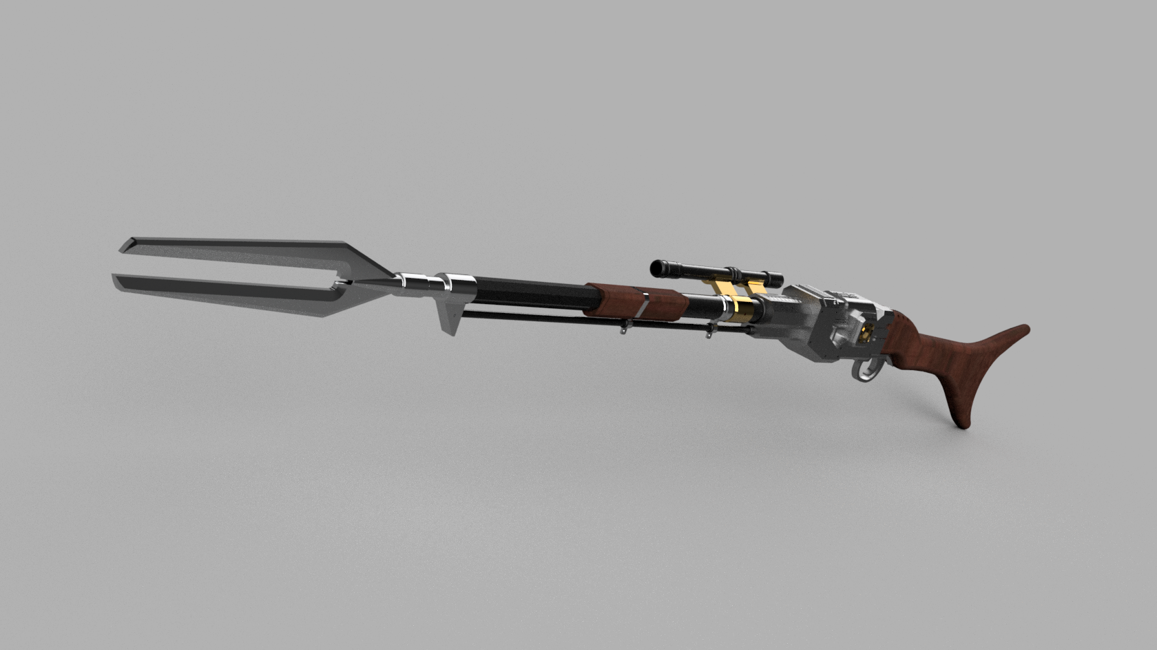 The Mandalorian Amban Pulse Rifle by Andrew Williams | Download free ...