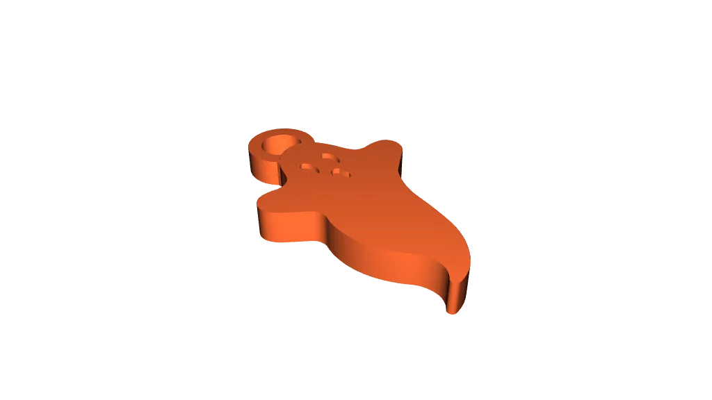 Ghost keychains by MrViddy | Download free STL model | Printables.com