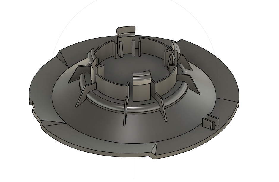 Fiat Stilo Speedline centercap by Bas | Download free STL model ...
