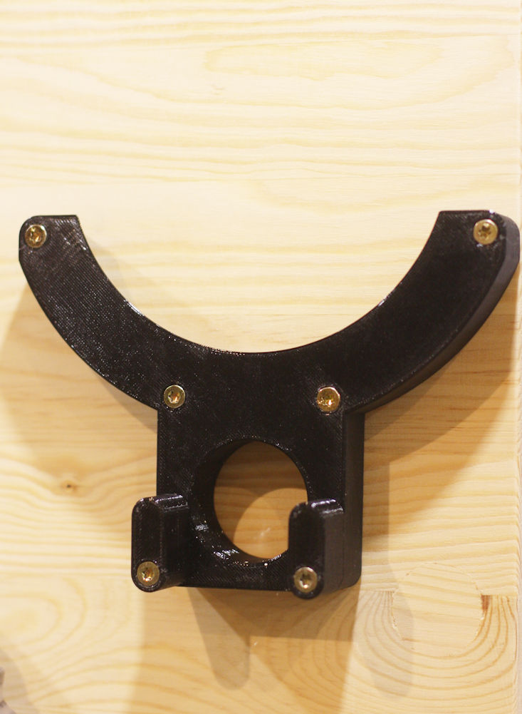 Wall Holder for the Bosch GEX150 Turbo by mageb | Download free STL ...