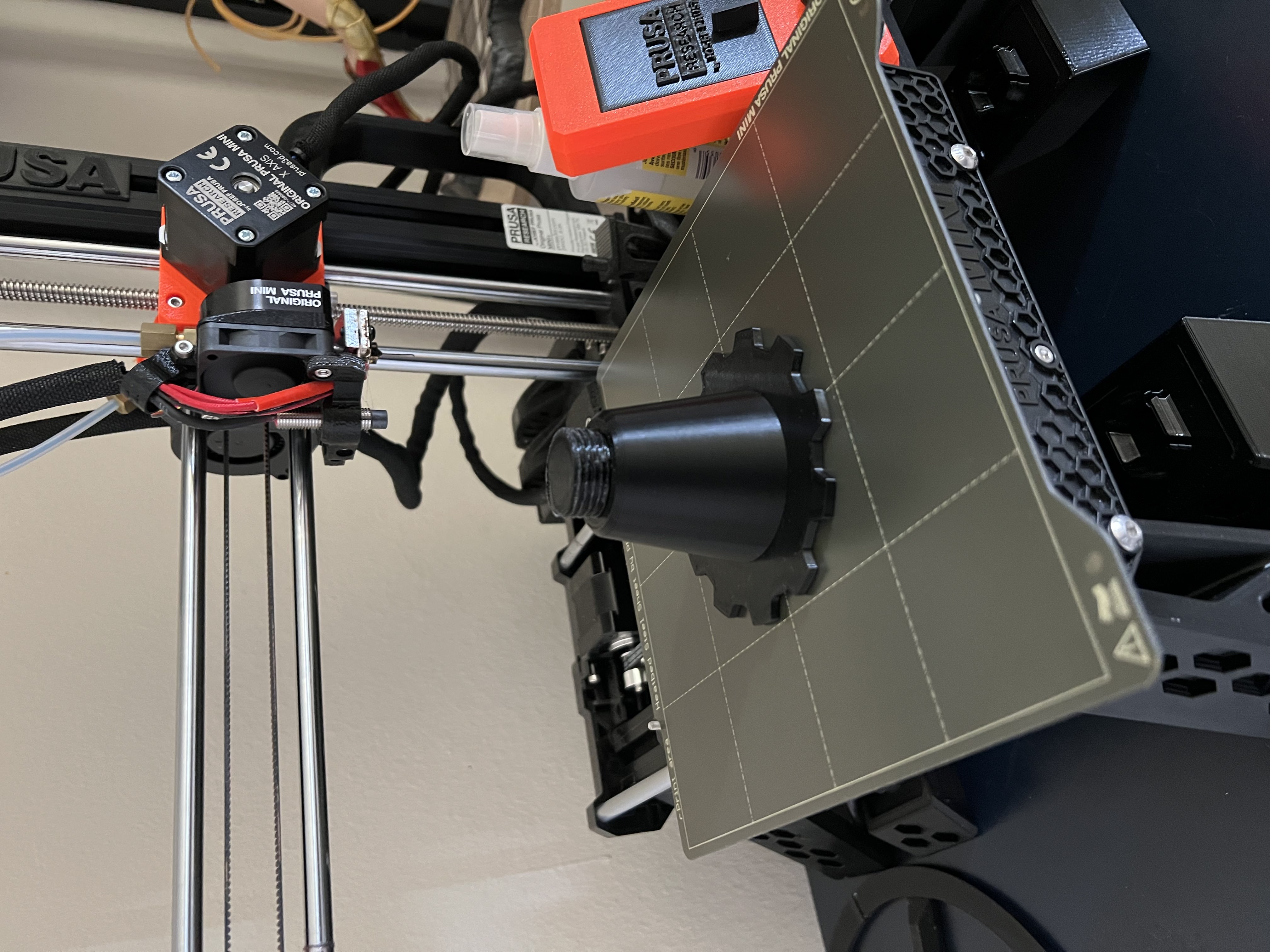 Horizontal Spool Holder for the Prusa Mini Base by Akash Revankar ...