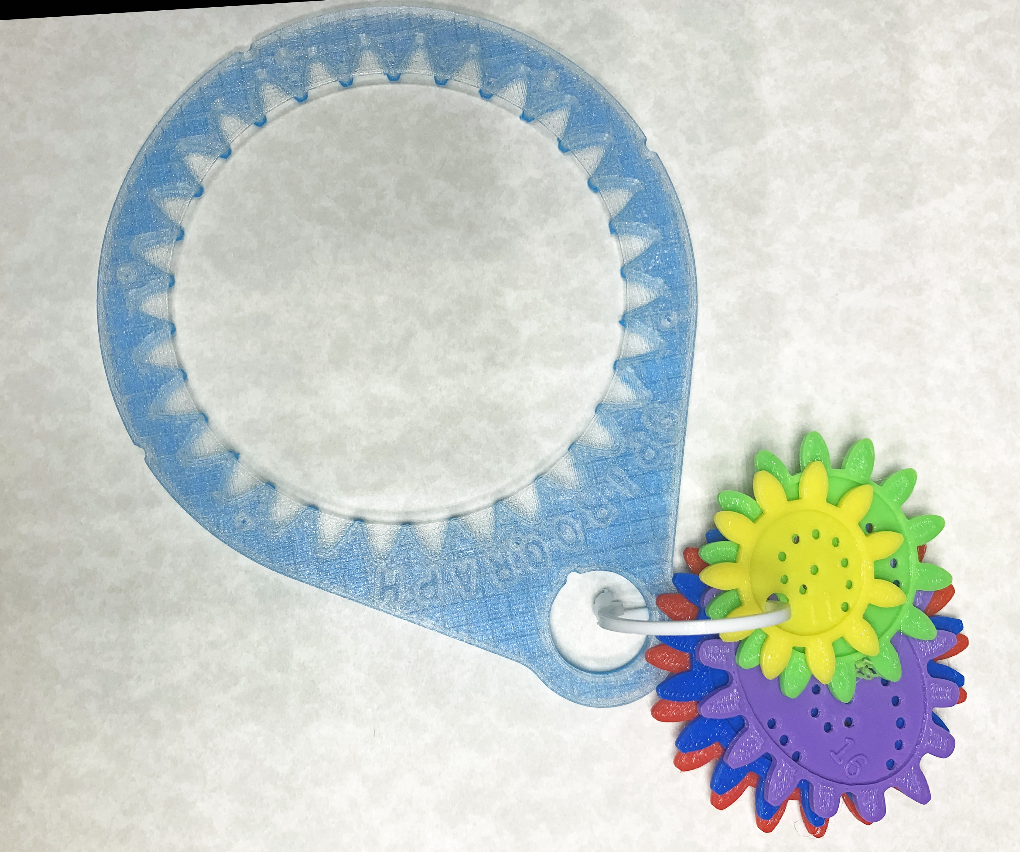 16T oval gear for Spirograph by 3Domas by AlwaysTinkering | Download ...