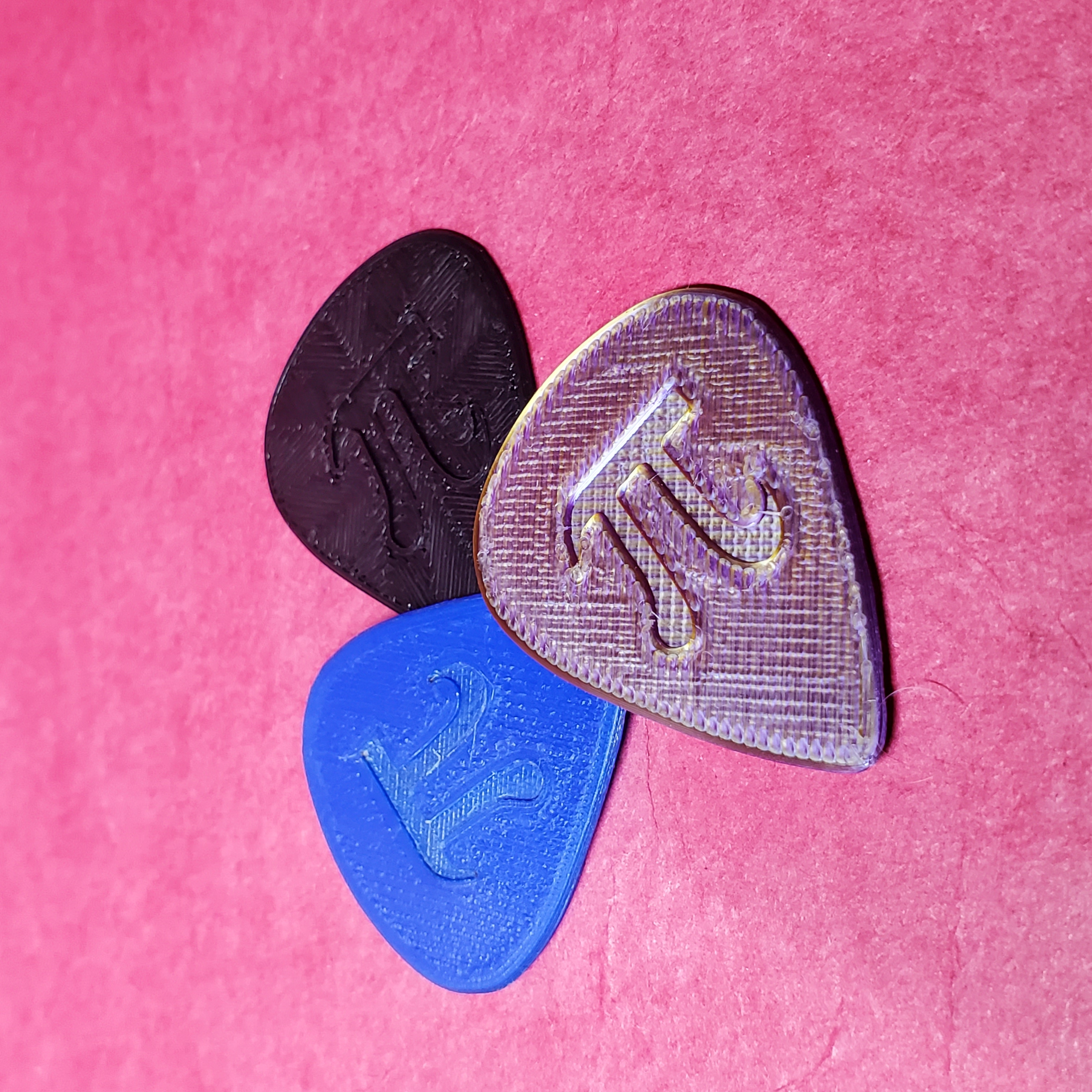 String Instrument/Guitar Picks by GenePool | Download free STL model ...