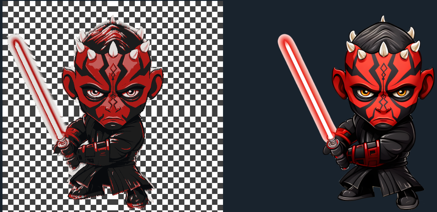 FOUR COLOR - HueForge Darth Maul multicolor by Joseph Salonis ...