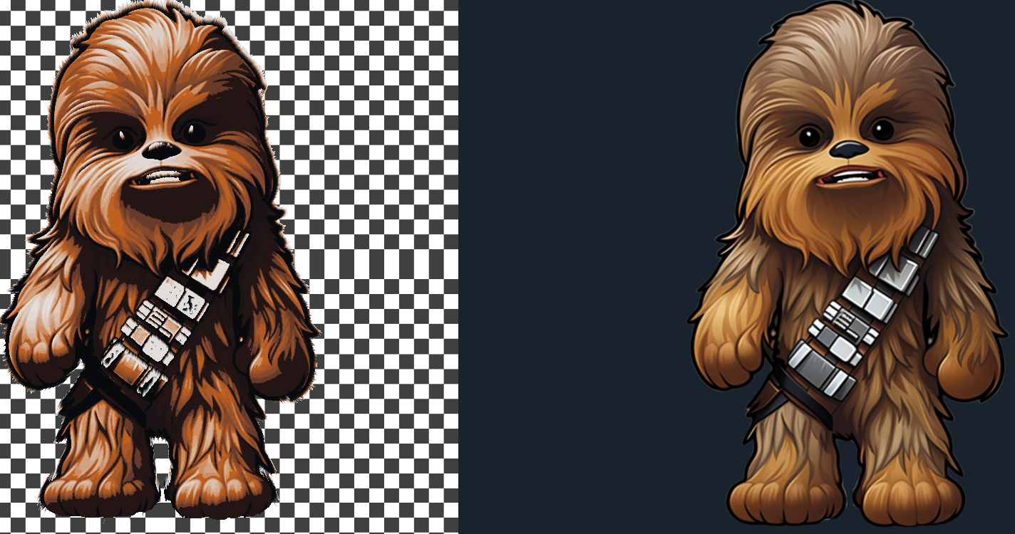 FOUR COLOR - HueForge Chewbacca multicolor by Joseph Salonis | Download free STL model ...