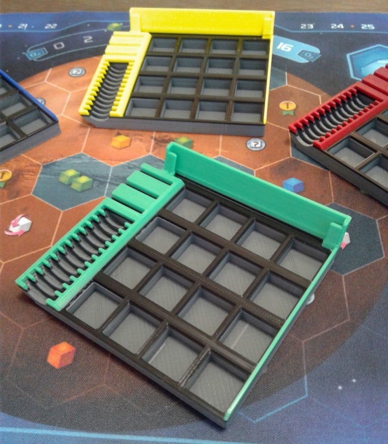 Terraforming Mars Dice Game: Player Tray por Spinodal_Zeugma ...