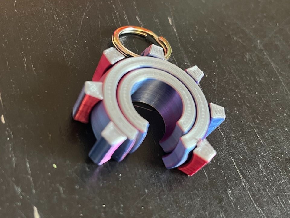 Open Hardware Fidget Key Chain by MichaelKroes | Download free STL ...