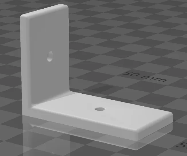 L Shape Corner Bracket (f3d file included) by Chris | Download free STL ...