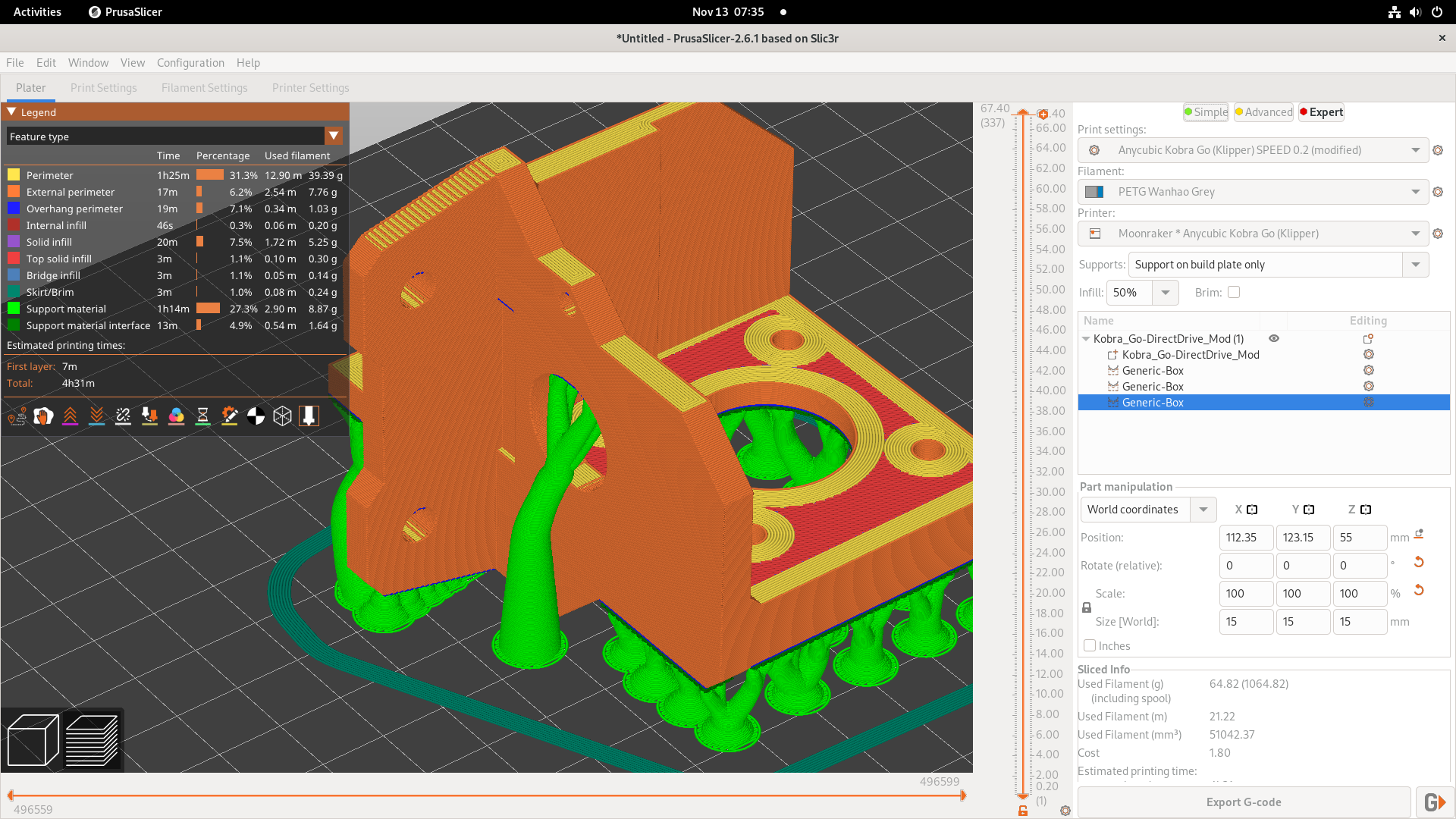 Kobra Go Direct Drive Mod by ZYSSAi | Download free STL model ...