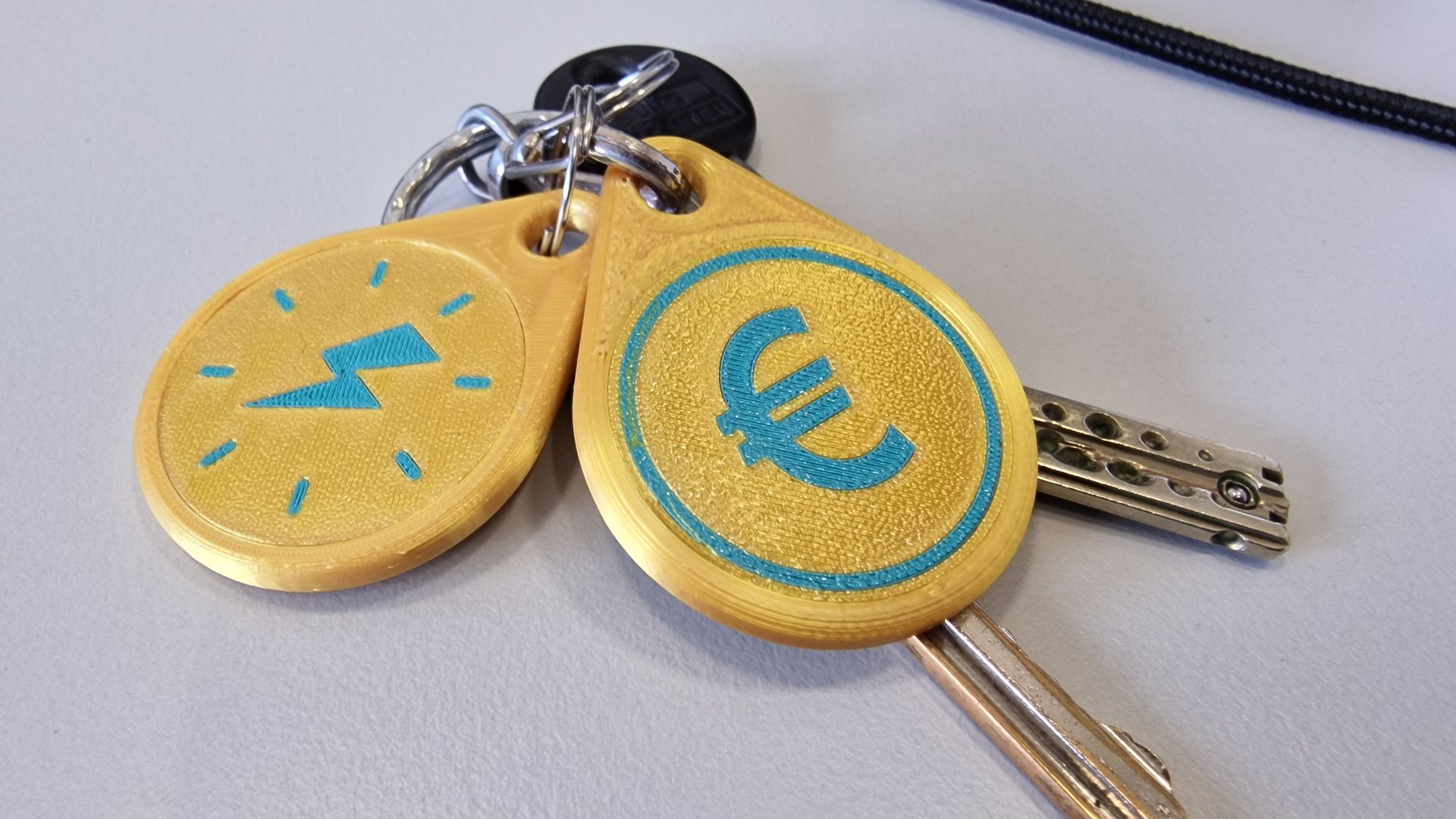 NFC Keychain by Detlef Jenett | Download free STL model | Printables.com