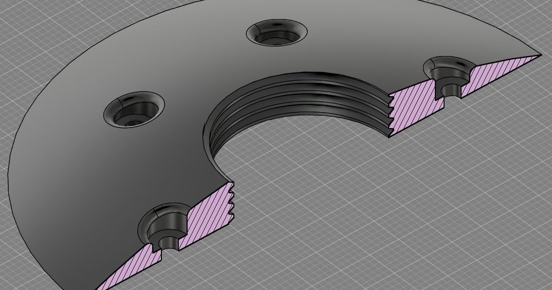 Moonlamp cap M26 thread by JoFlash | Download free STL model ...