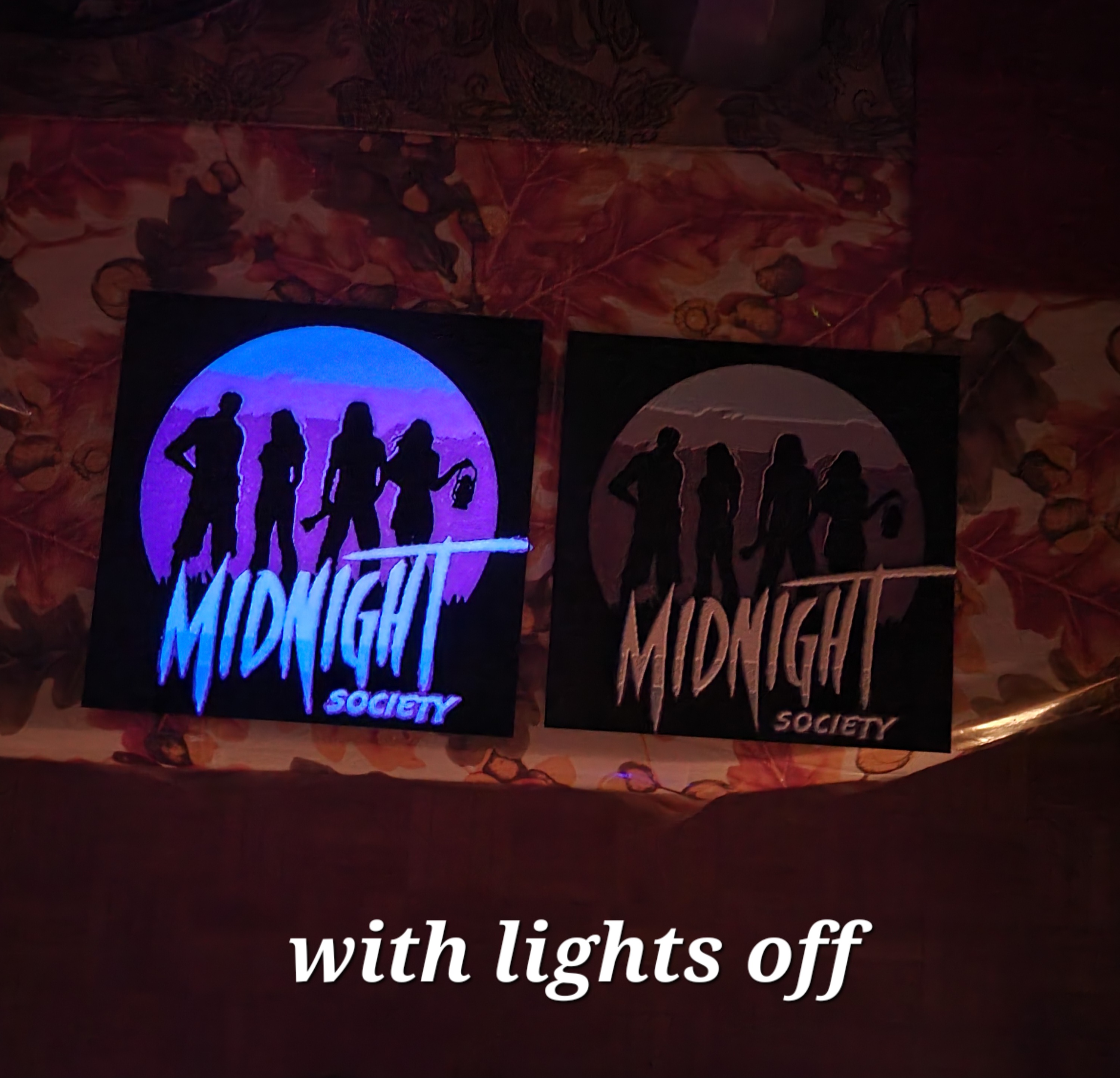 Midnight Society (HueForge) Desk sign by Jbravo88 | Download free STL ...