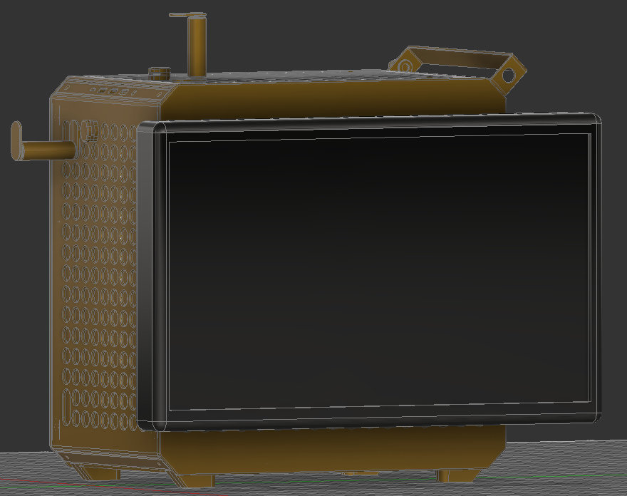 Monitor 21,5" Support by AdriStboi | Download free STL model ...