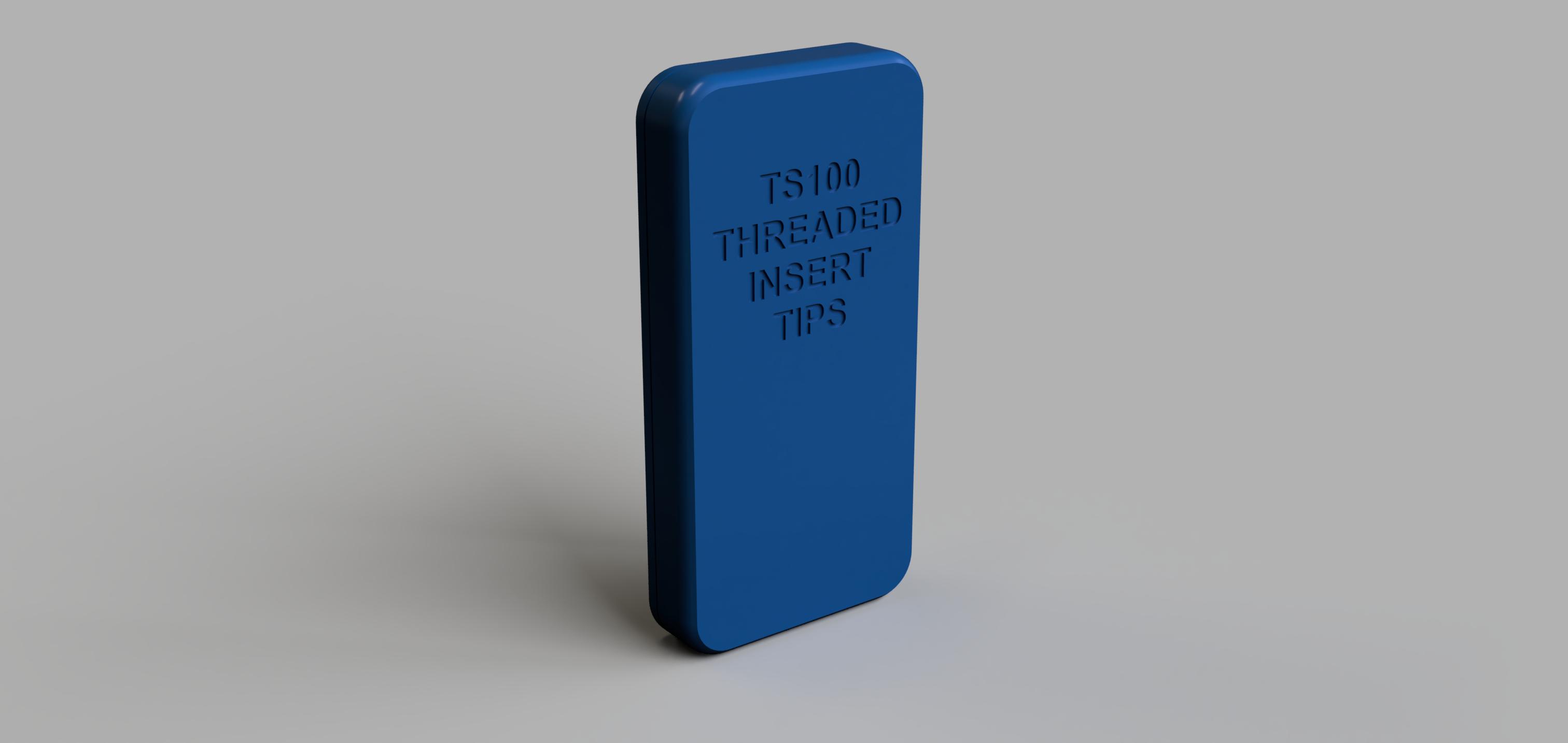 CNC Kitchen TS100 Solder Tips Case by Layers Studio | Download free STL ...