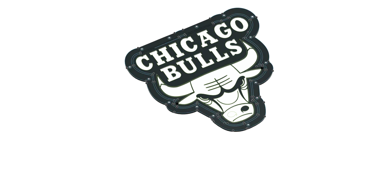 Chicago Bulls Logo Wallpaper 3d