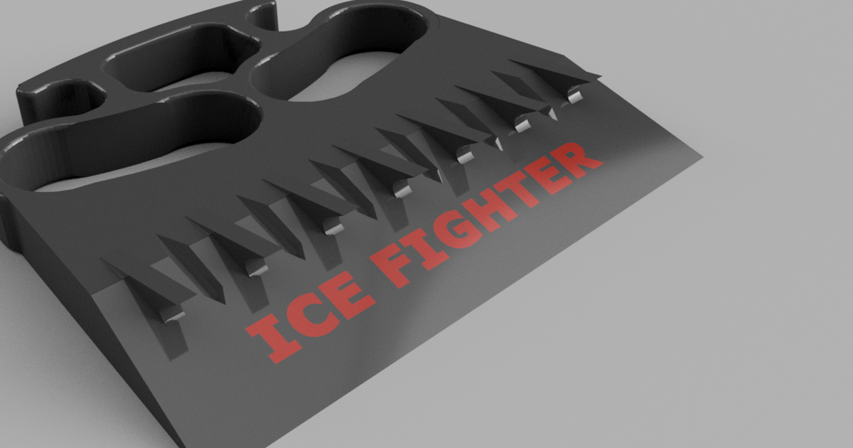 Ice fighter dual color V@ by mason olney | Download free STL model ...