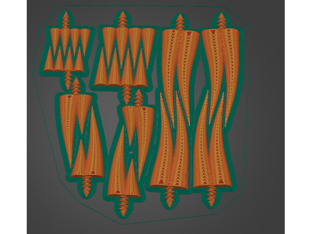 Pumpkin teeth fangs by RacingRosso | Download free STL model ...