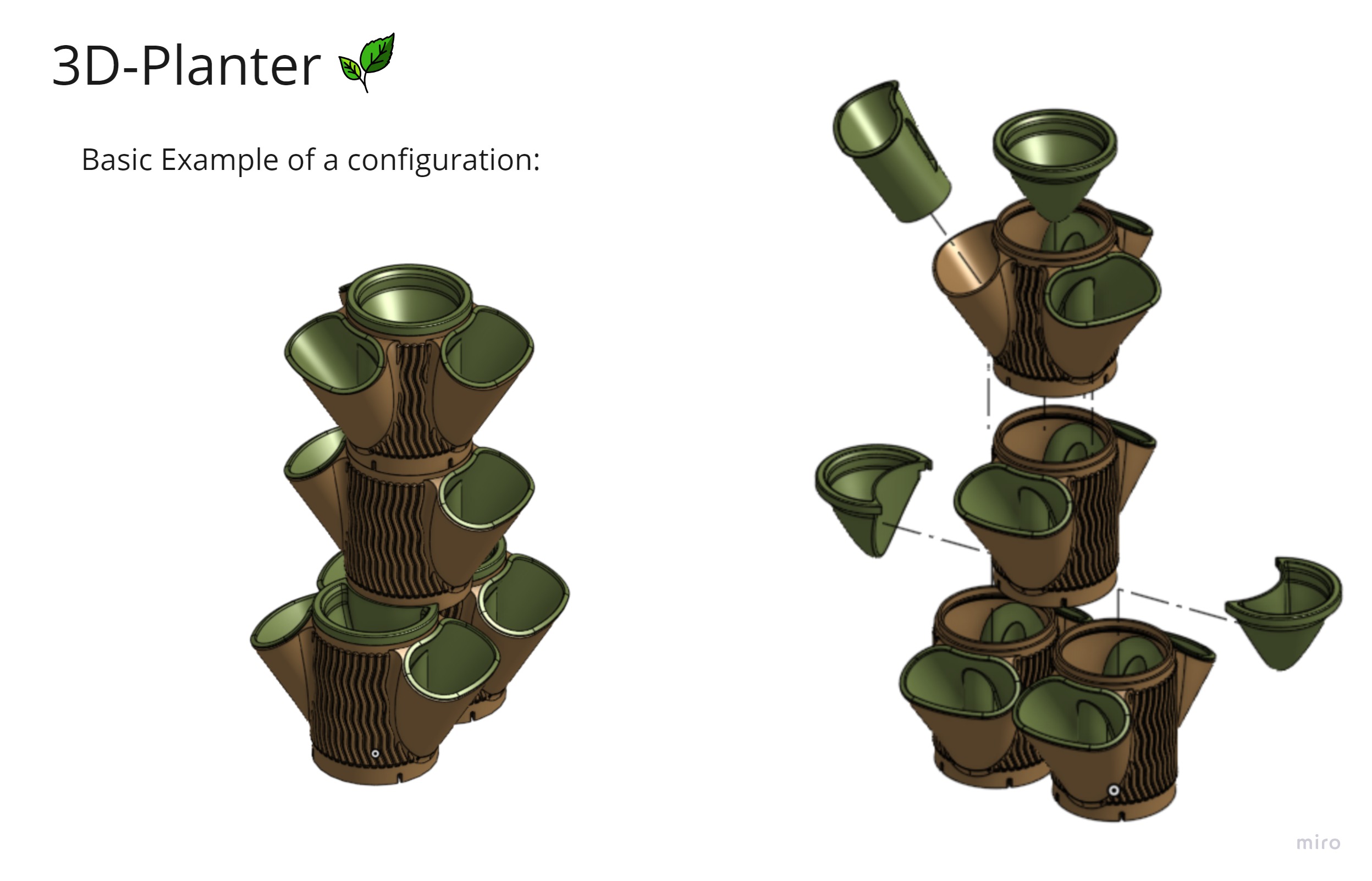 3D Planter by DaVinci Design | Download free STL model | Printables.com