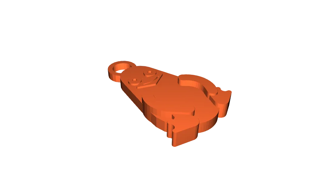 Linux keychain by Ashton85 | Download free STL model | Printables.com