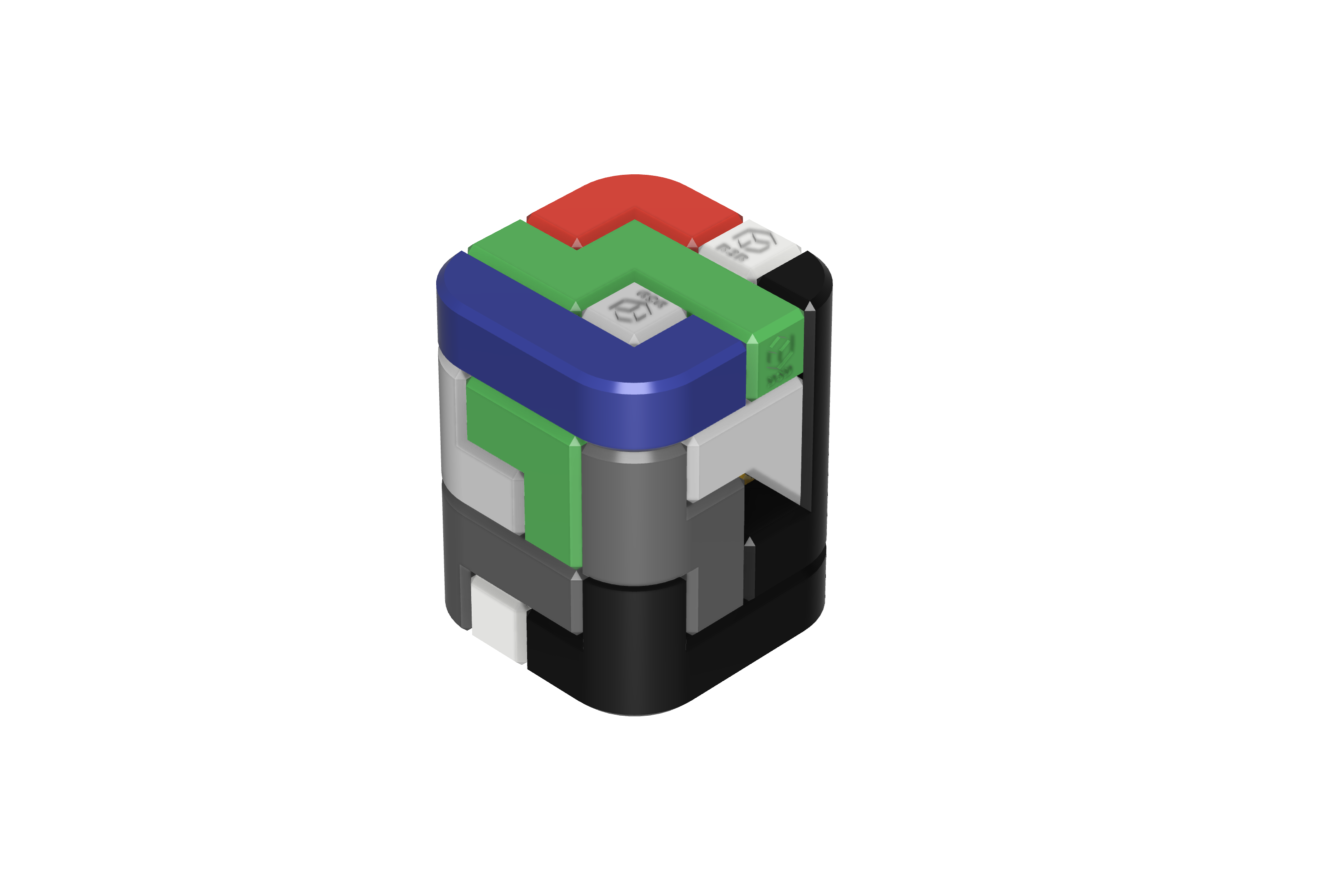 4X5 Assembly Puzzle by Devise3D | Download free STL model | Printables.com