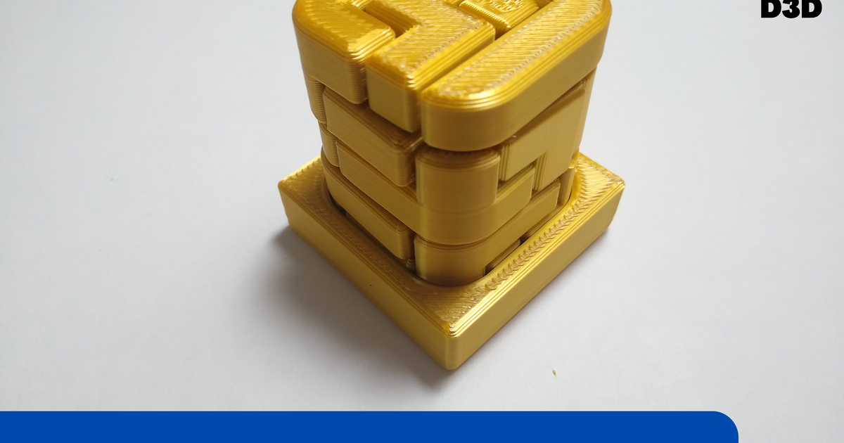 4X5 Assembly Puzzle by Devise3D | Download free STL model | Printables.com