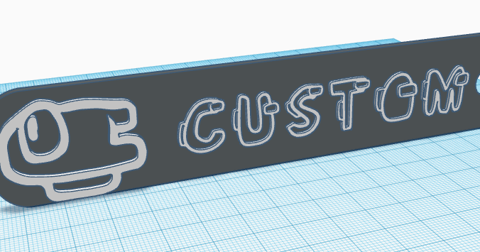 Among Us Name Tag by Vist | Download free STL model | Printables.com