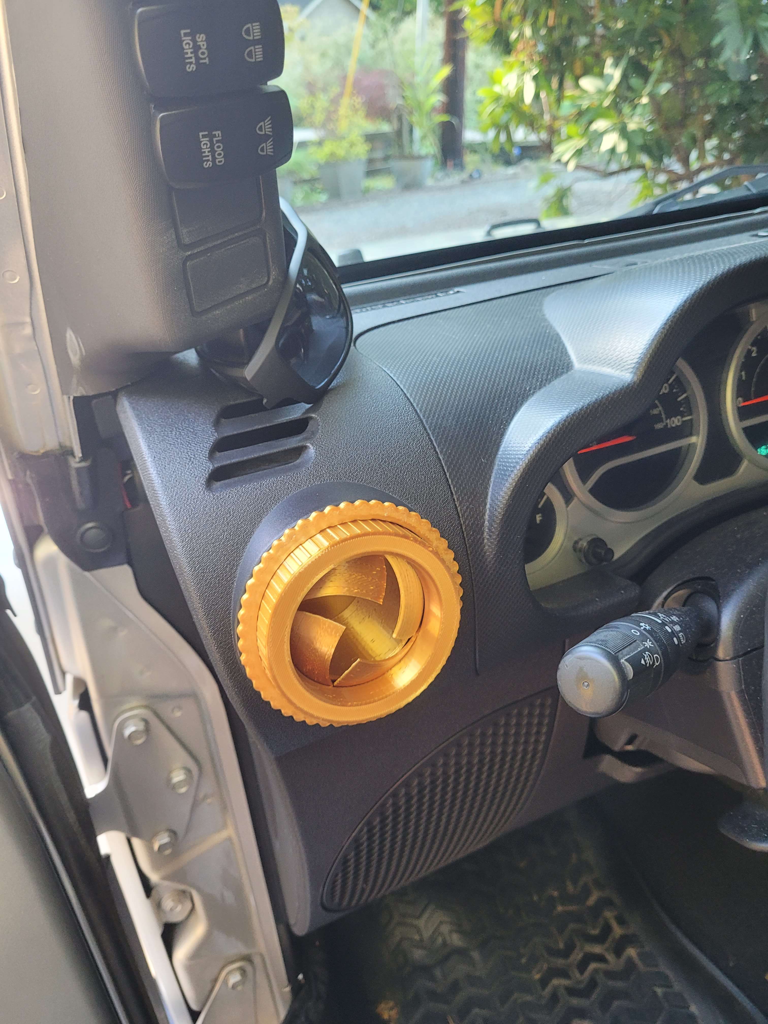 Jeep JK air vent iris box by Razelak | Download free STL model ...