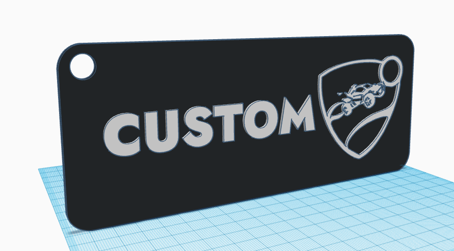 Rocket League Key Tag by Vist | Download free STL model | Printables.com