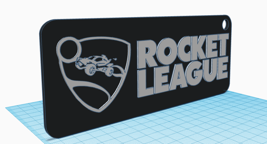 Rocket League Key Tag by Vist | Download free STL model | Printables.com