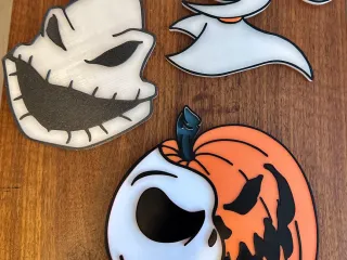 Oogie Boogie from Nightmare Before Christmas Key Chain/Earring by Psi ...