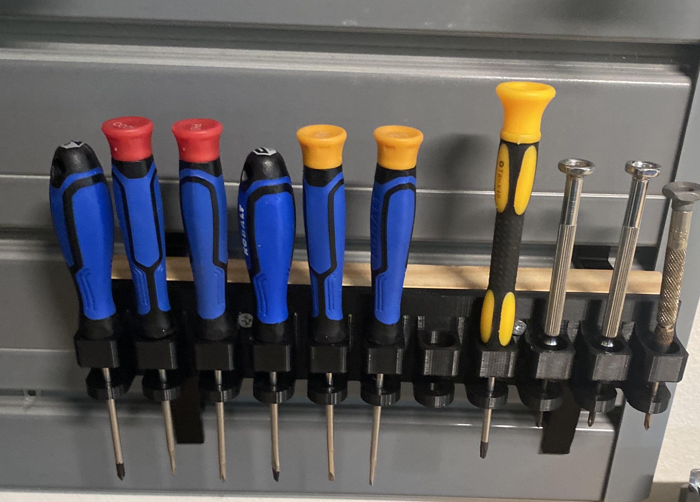 Small Wall Mountable Screwdriver Holder by Oddly Specific Designs ...