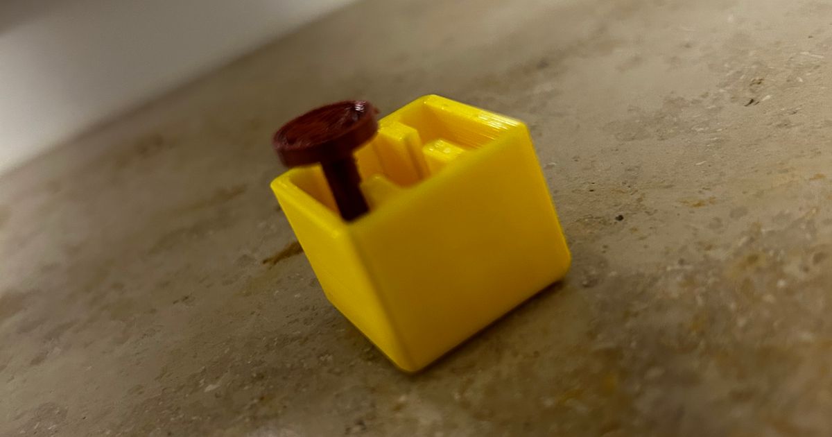 Car gear shift Fidget Toy Prototype by naradu | Download free STL model ...