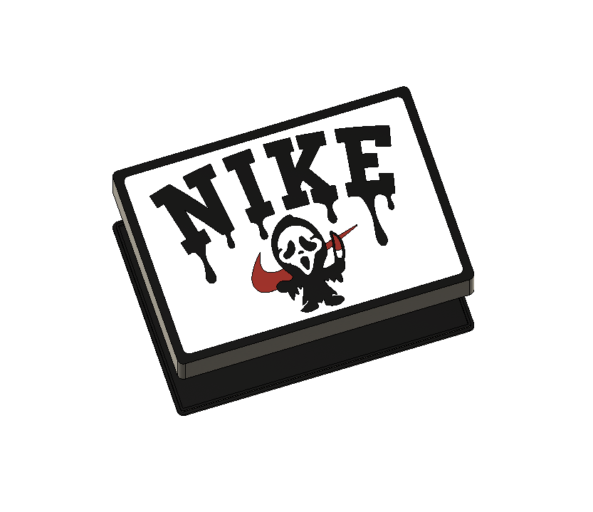 Nike Scream Lightbox LED Lamp by braga3dprint | Printables Store