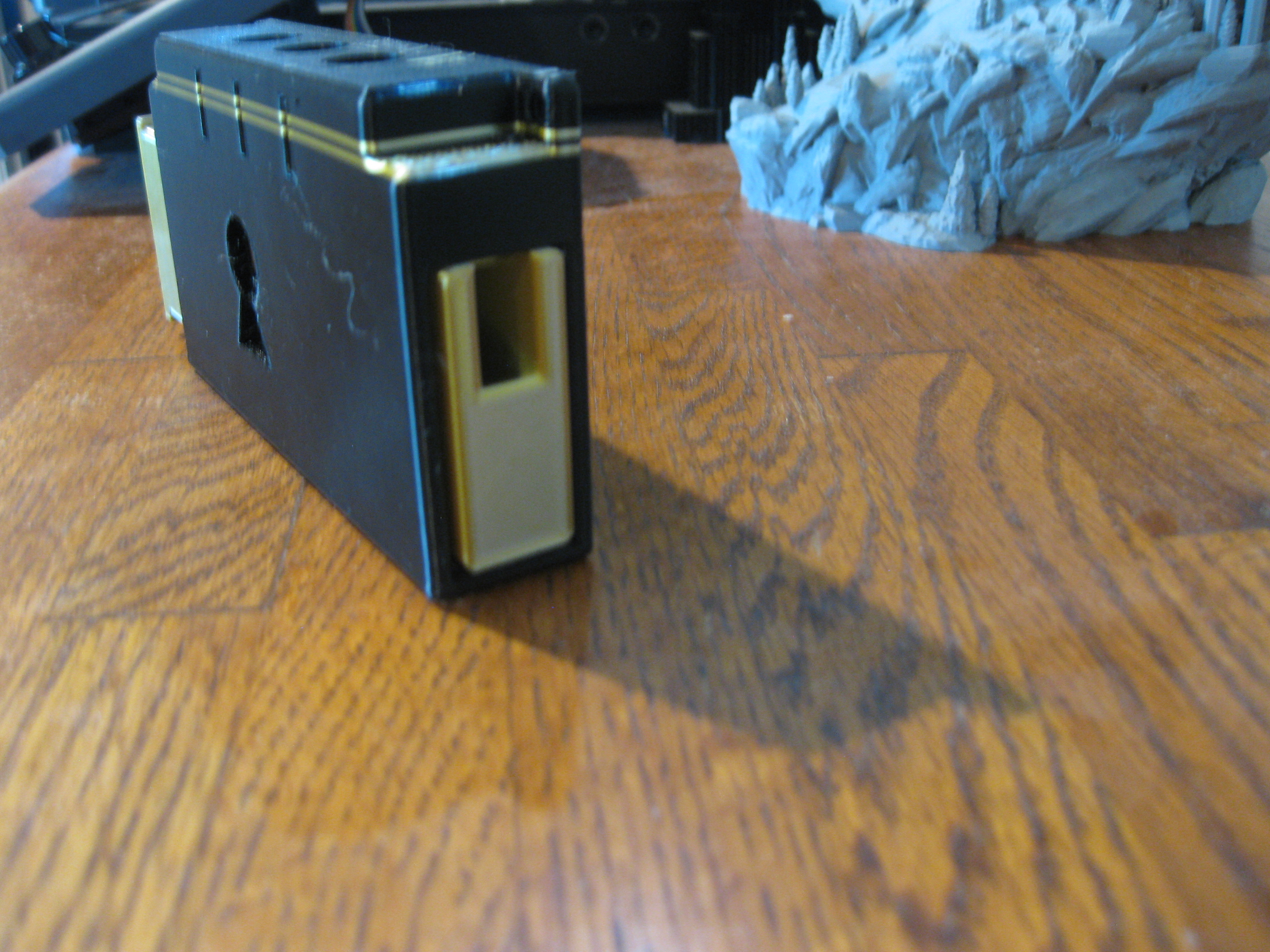Bolt Lock and Key Print in Place by wimillie | Download free STL model ...
